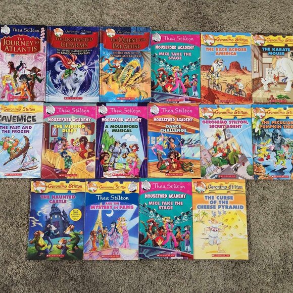 Other | Geronimo Stilton Thea Stilton 16 Book Lot | Poshmark